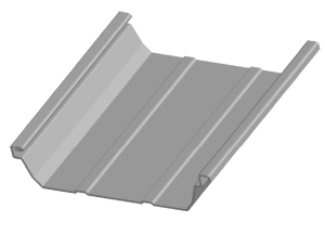 Double-Lok® Metal Roof Panel | Ceco Metal Building Systems