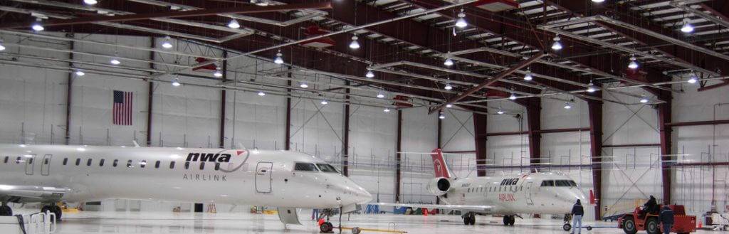 Steel Airplane Hangar - Custom Metal Aviation Buildings | Ceco Metal ...